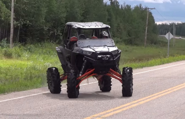 Prepare Yourself For This Crazy 8" Lifted RZR 1000 - Black Smoke Media