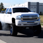 Compound Turbo 08 LMM Duramax Roasts Off A Set Of 40" Tires - Black ...